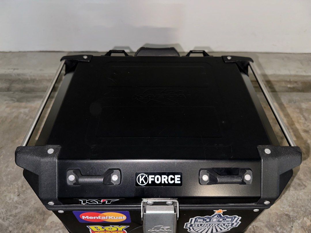 Kappa KForce 48L Top Box, Motorcycles, Motorcycle Accessories on Carousell