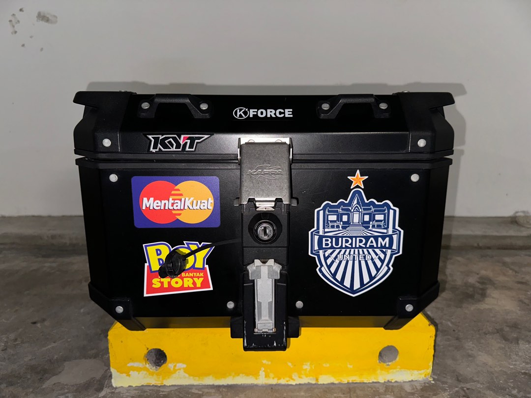 Kappa KForce 48L Top Box, Motorcycles, Motorcycle Accessories on Carousell