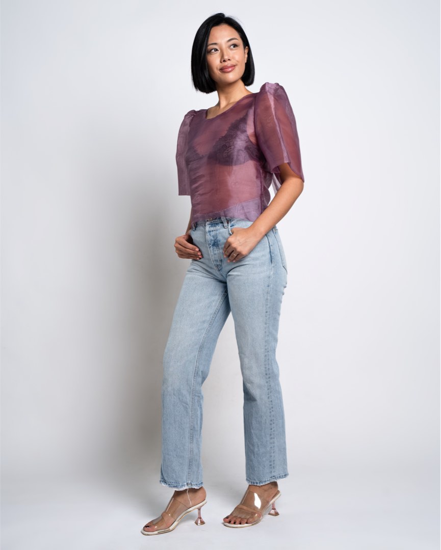 Katha modern filipiniana topper casual, Women's Fashion, Dresses & Sets ...