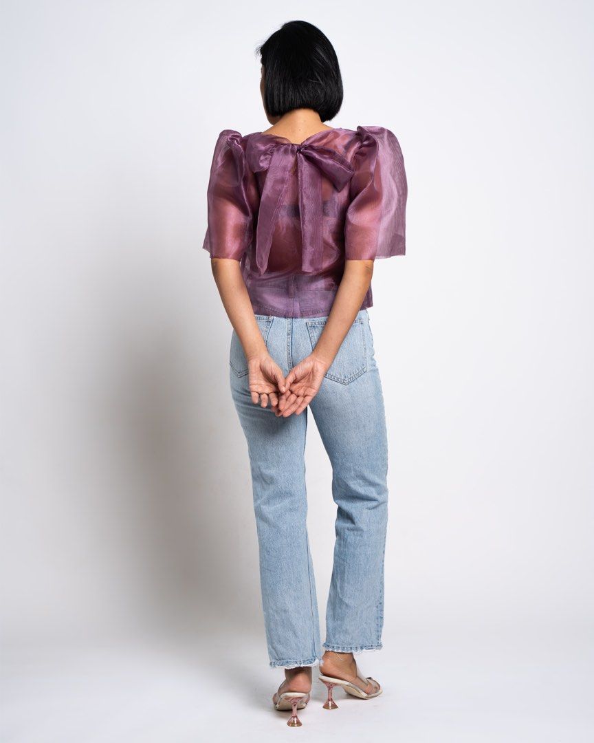 Katha modern filipiniana topper casual, Women's Fashion, Dresses & Sets ...