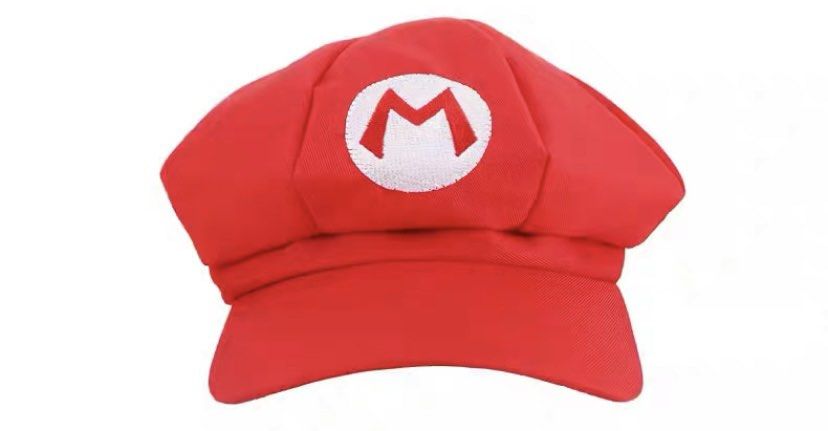 Kids/Adults Unisex Super Mario bros Hat Cosplay Role Play Props ...