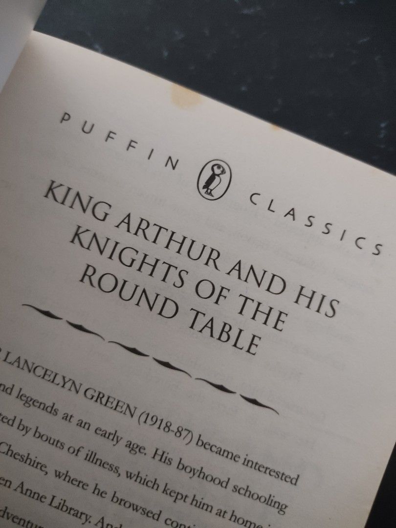 King Arthur and His Knights of the Round Table by Green, Hobbies & Toys ...