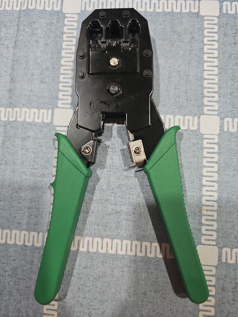 Internet LAN Cable RJ45 clamping Tool, Computers & Tech, Parts ...