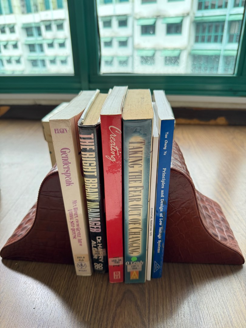 Leather Book Stopper, Hobbies & Toys, Stationery & Craft, Other ...