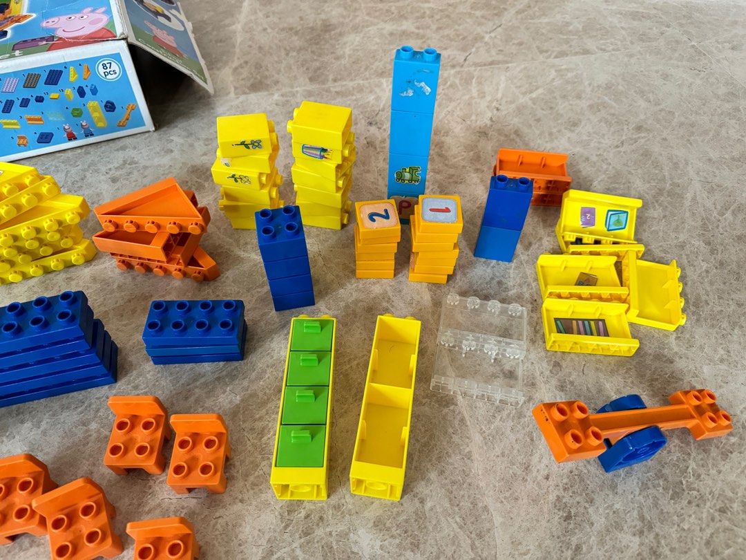 Lego- Peppa Pig school construction set, Hobbies & Toys, Toys & Games ...