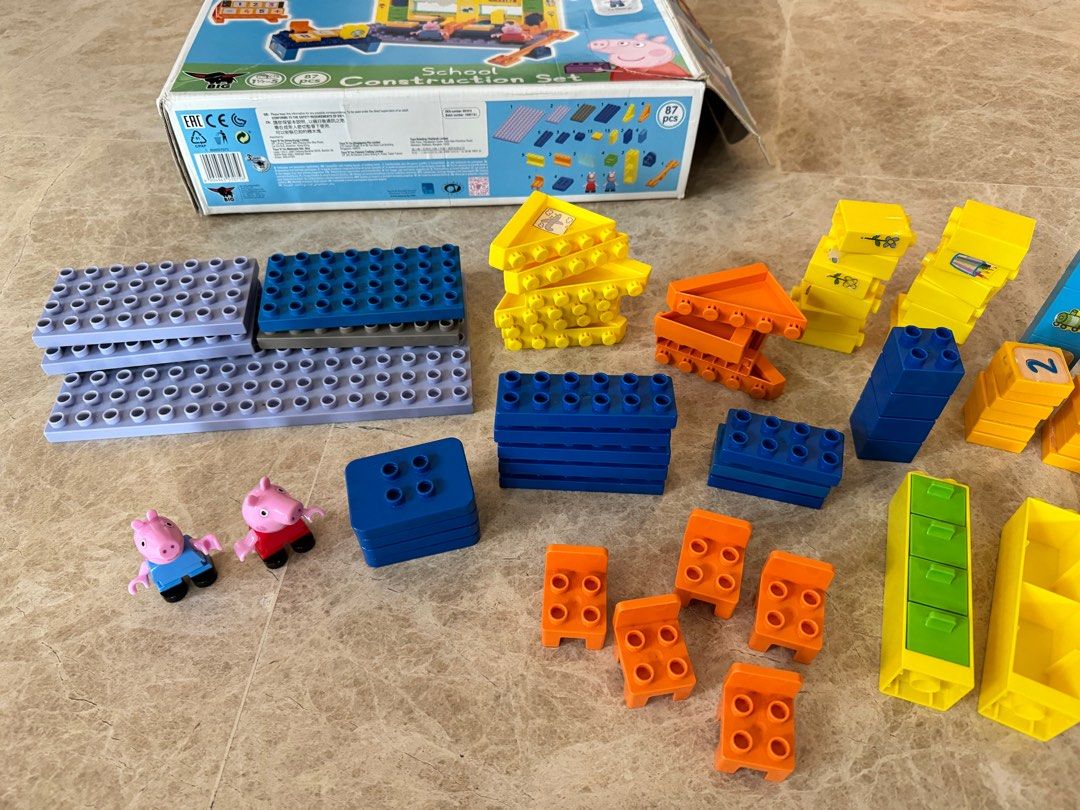 Lego- Peppa Pig school construction set, Hobbies & Toys, Toys & Games ...