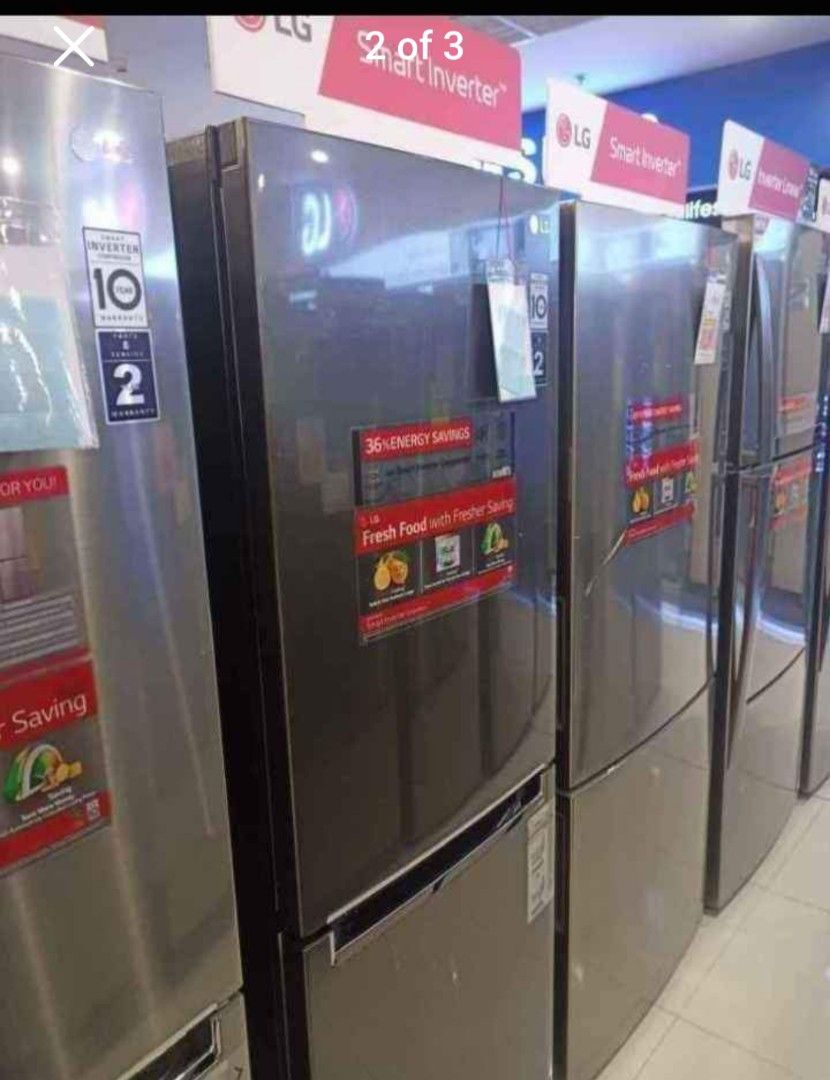 LG BOTTOM FREEZER TWO DOOR REFRIGERATOR, TV & Home Appliances, Kitchen ...