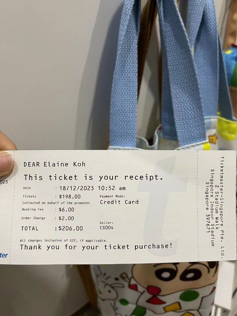 Li Rong Hao 2024, Tickets & Vouchers, Event Tickets on Carousell