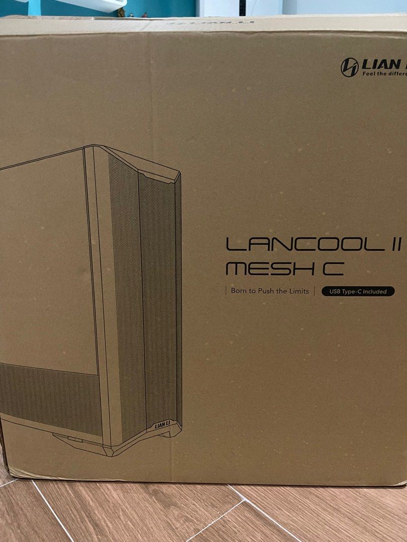 Lian Li Lancool Mesh II RGB Snow ATX Mid Tower, Computers & Tech, Parts ...