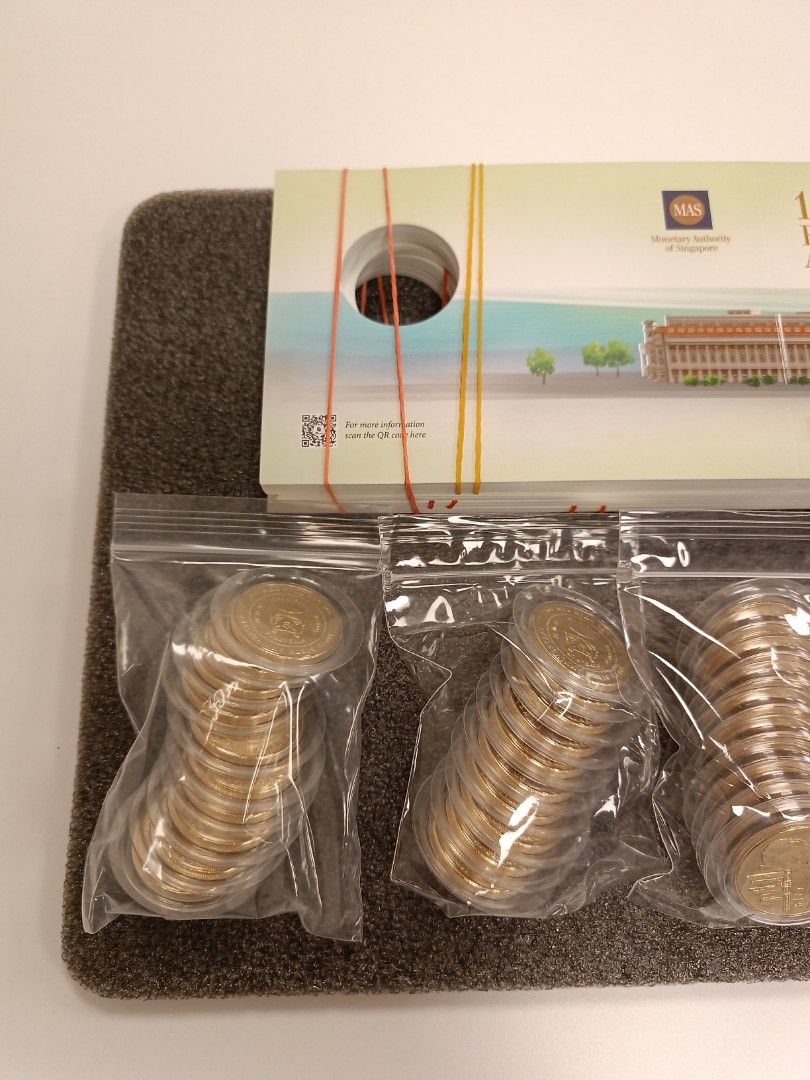 LKY Coin MAS 100th Birth Anniversary Lee Kuan Yew Commemorative $10 ...