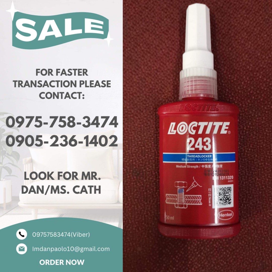 Loctite, Commercial & Industrial, Industrial Equipment on Carousell