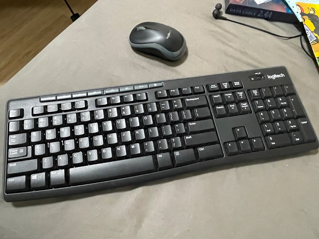 Logitech Wireless Keyboard and Mouse, Computers & Tech, Parts ...