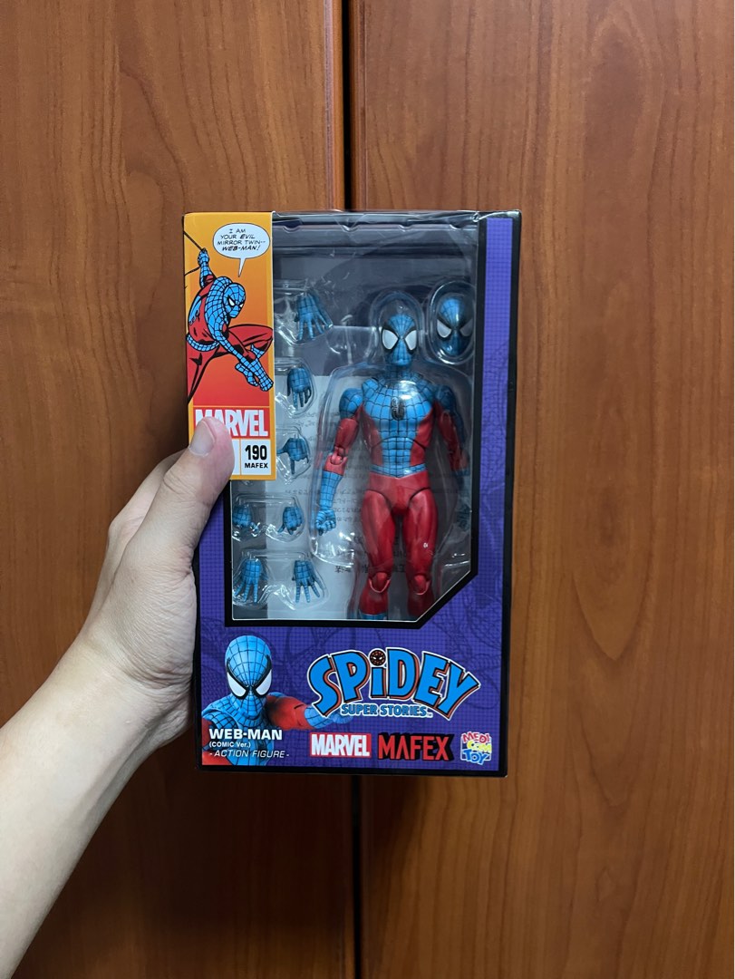 Mafex Web-Man, Hobbies & Toys, Toys & Games on Carousell