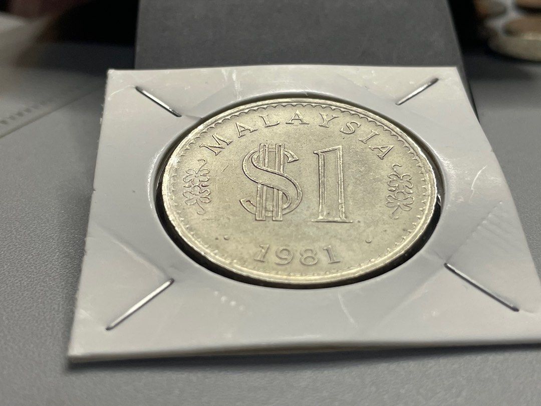 Malaysia RM1 1981 1 ringgit duit lama syiling, Hobbies & Toys ...