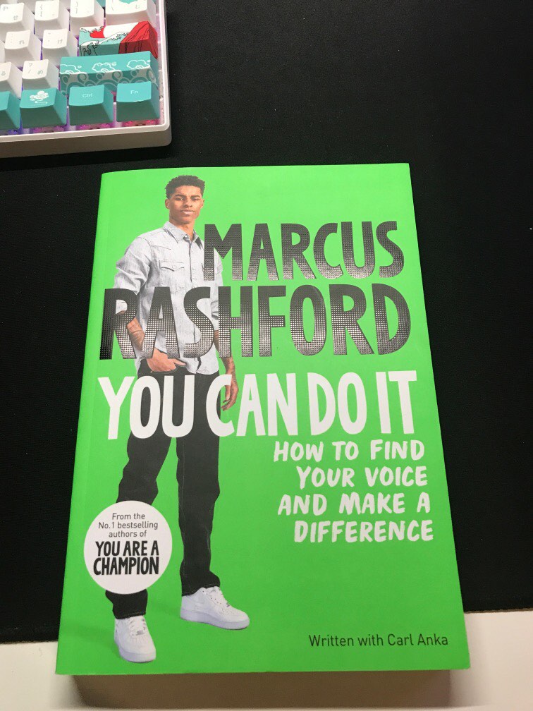 Marcus Rashford YOU CAN DO IT, Hobbies & Toys, Books & Magazines ...