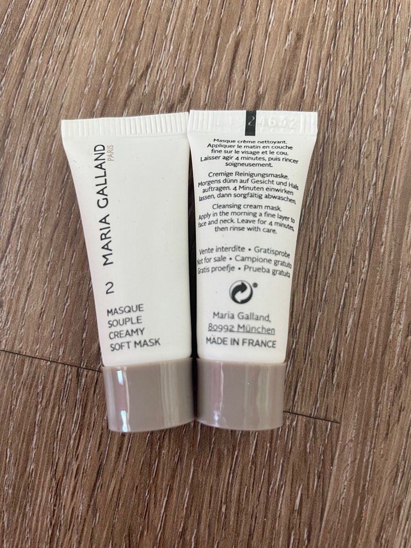 (rm10 for 2)Maria galland sample (mask/face cream/serum), Beauty ...