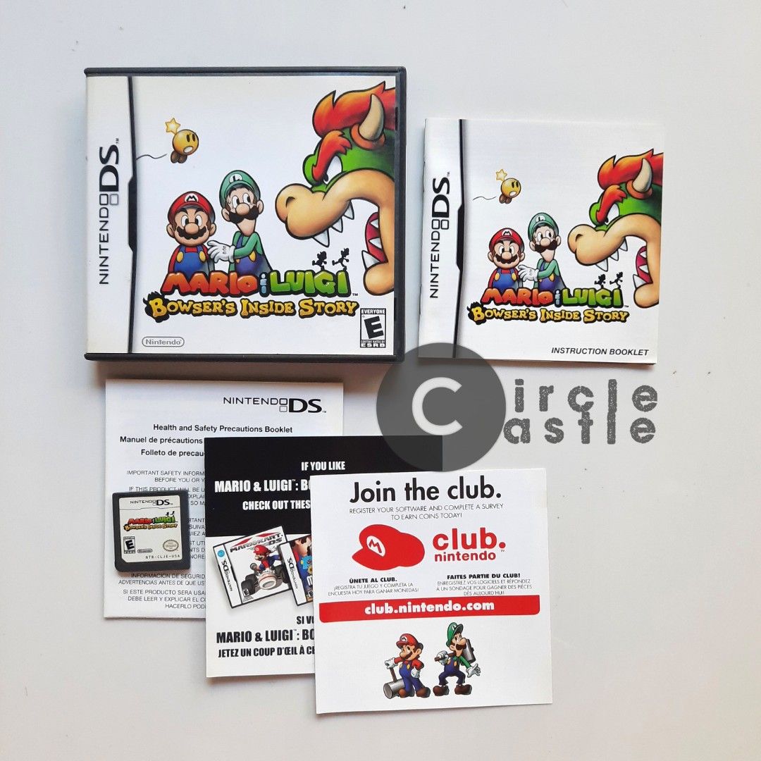 Mario and Luigi Bowser's inside Story for Nintendo DS Nintendo 2DS ...