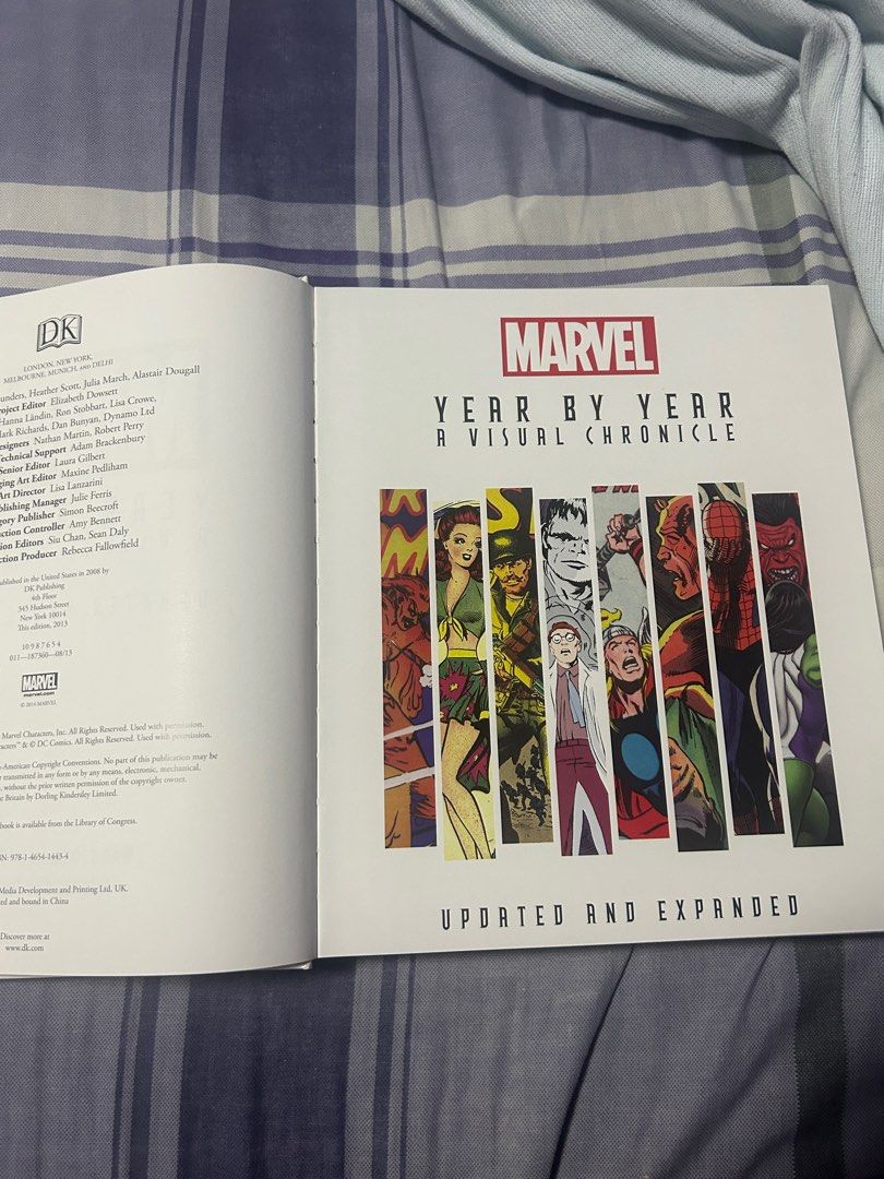 Marvel Year by Year A Visual Chronicle, Hobbies & Toys, Books ...