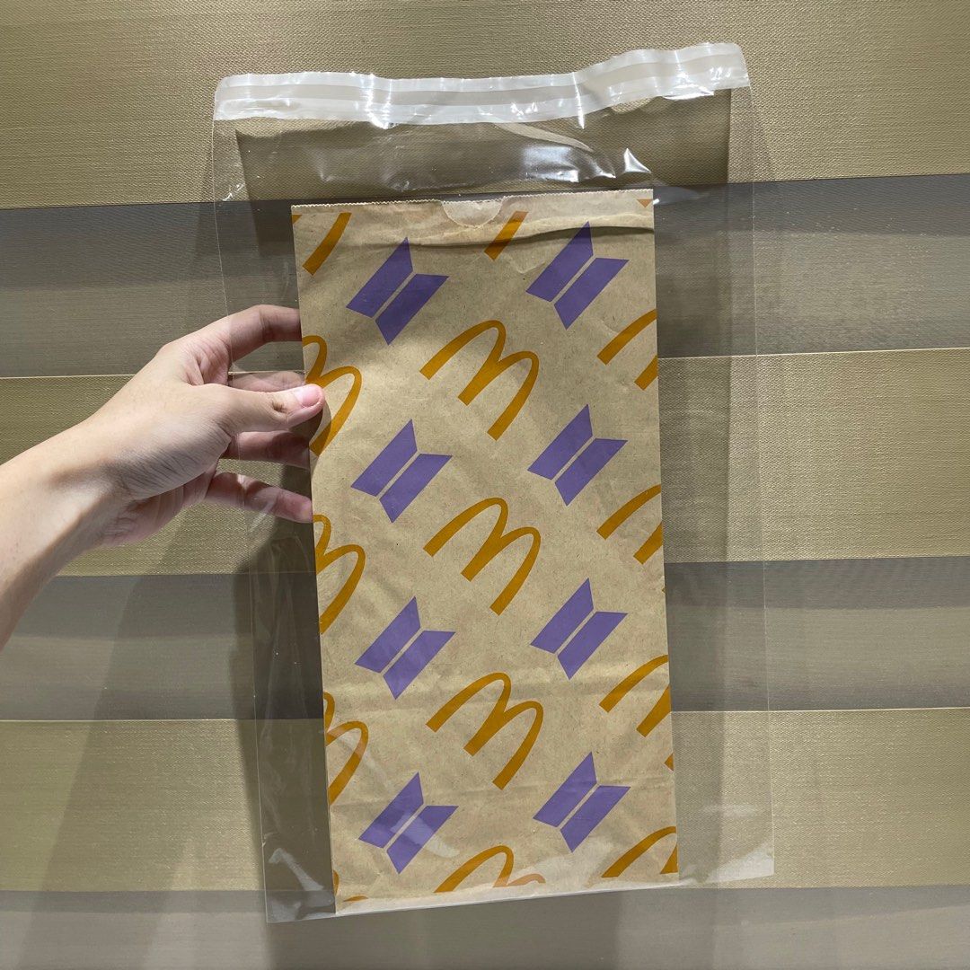 McDonald’s The BTS Meal Paper Bag Collectible ️READ DESCRIPTION ️ ...