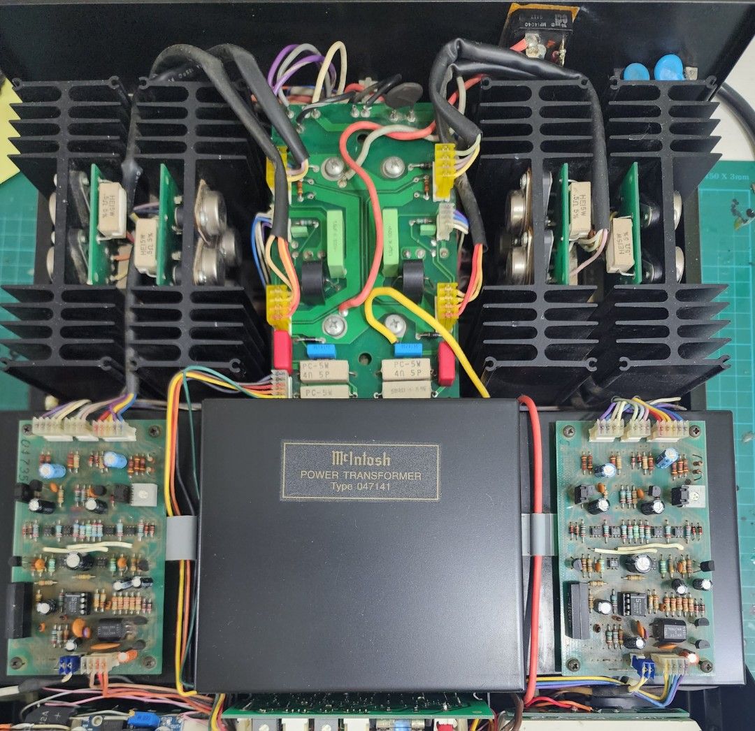 Mcintosh mc7150 stereo power amplifier (autoformer), Audio, Soundbars ...