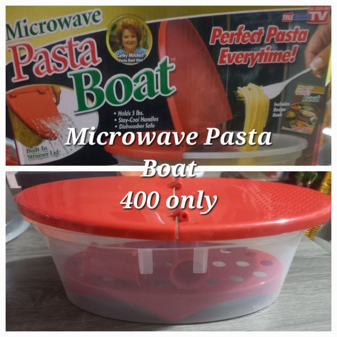 Microwave Pasta Boat, Furniture & Home Living, Kitchenware & Tableware ...