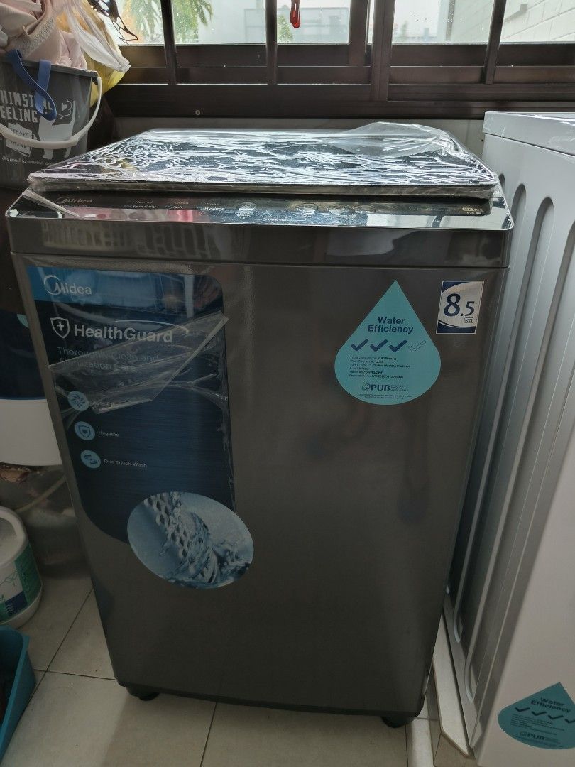 Midea Top Load Washing Machine (MA100W85) 8.5kg, TV & Home Appliances ...