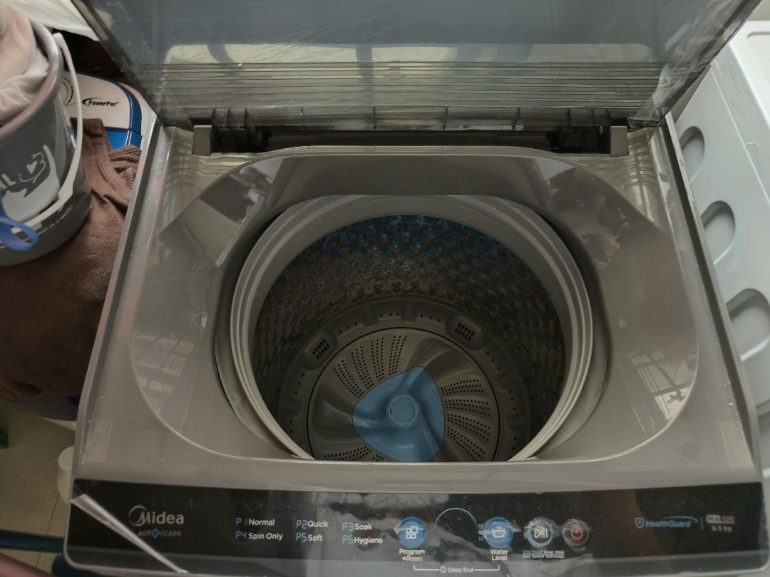 Midea Top Load Washing Machine (MA100W85) 8.5kg, TV & Home Appliances ...