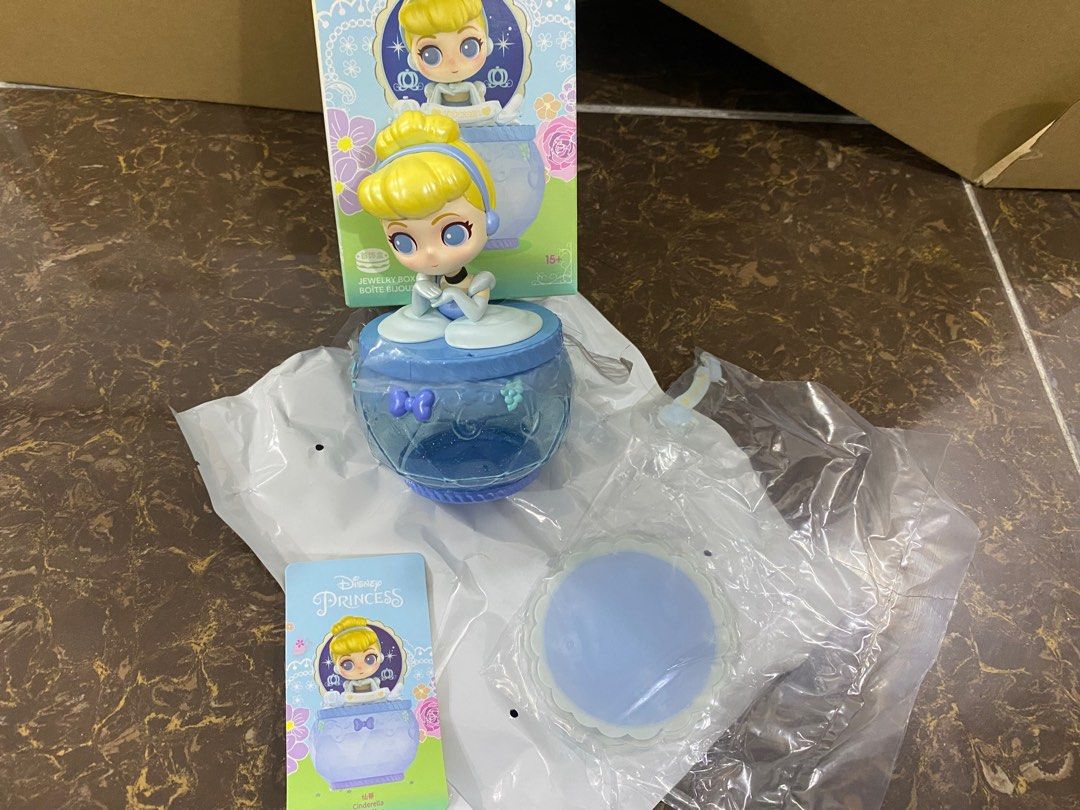 MINISO BLIND BOX Disney Princess Jewelry Box - Cinderella, Hobbies ...