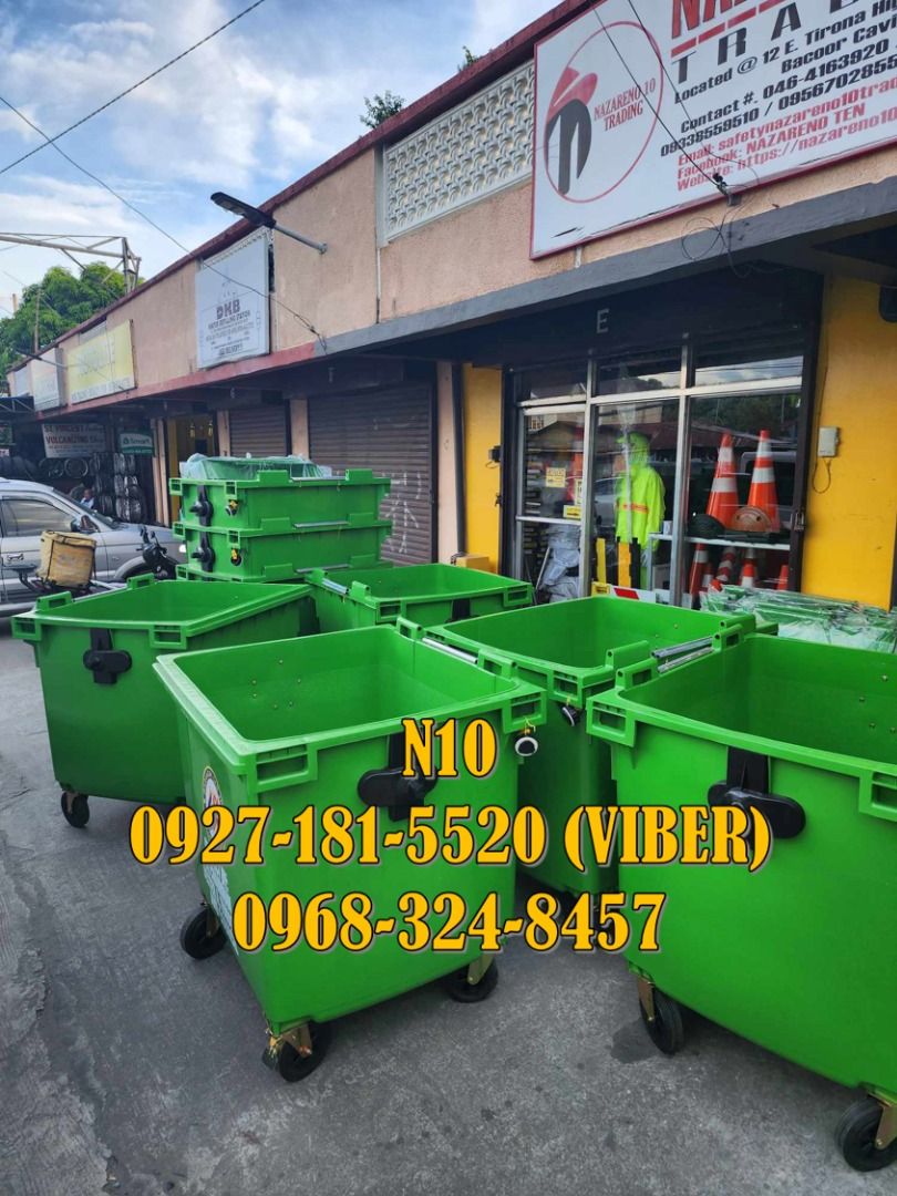 mobile bin 1100 liters, Furniture & Home Living, Cleaning & Homecare ...