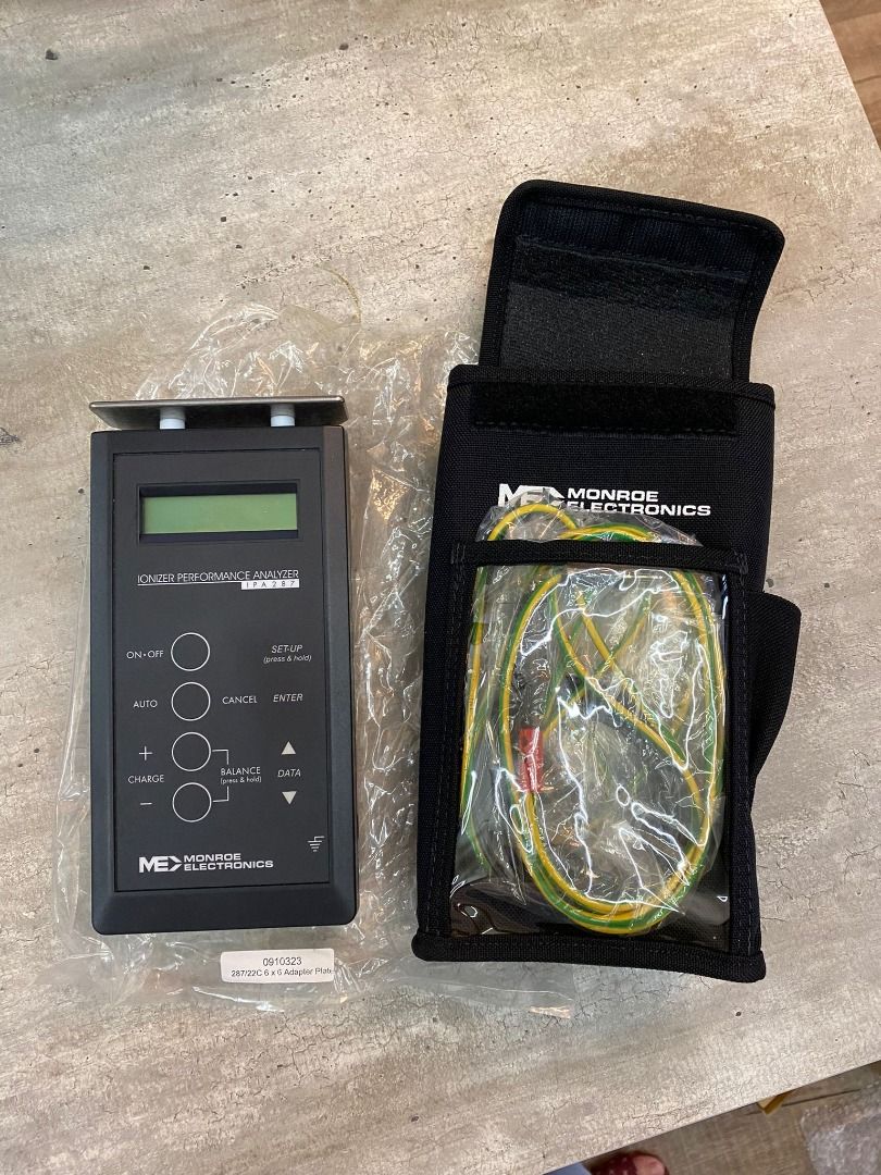 Monroe Ionizer Performance Analyzer IPA287 - Good as new - c/w pouch ...