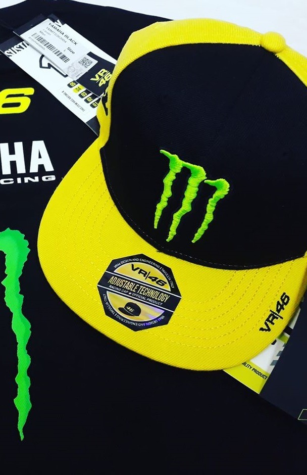 Monster Vr46 Cap (100% Authentic), Men's Fashion, Watches & Accessories ...