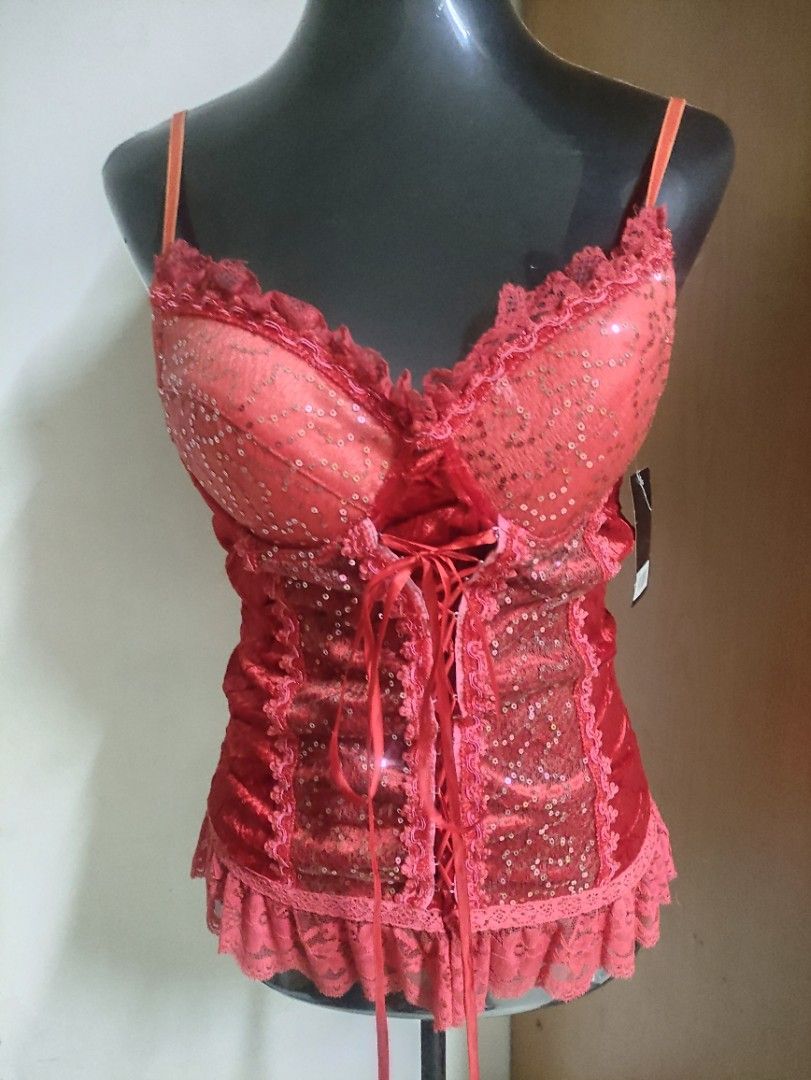 Moulin rouge top, Women's Fashion, Undergarments & Loungewear on Carousell