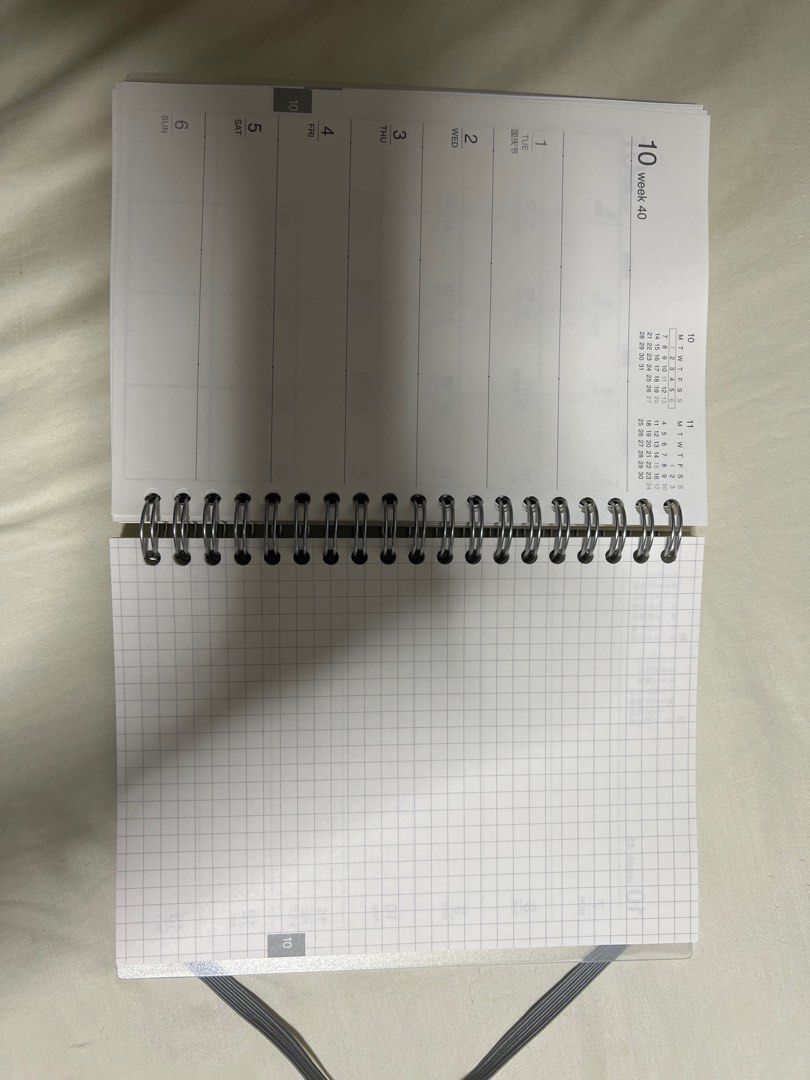 Muji 2024 Monthly Weekly Planner, Hobbies & Toys, Stationery & Craft ...