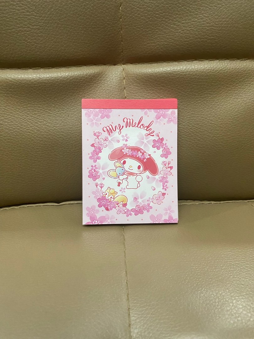 My Melody Mini Notepad, Hobbies & Toys, Stationary & Craft, Other ...