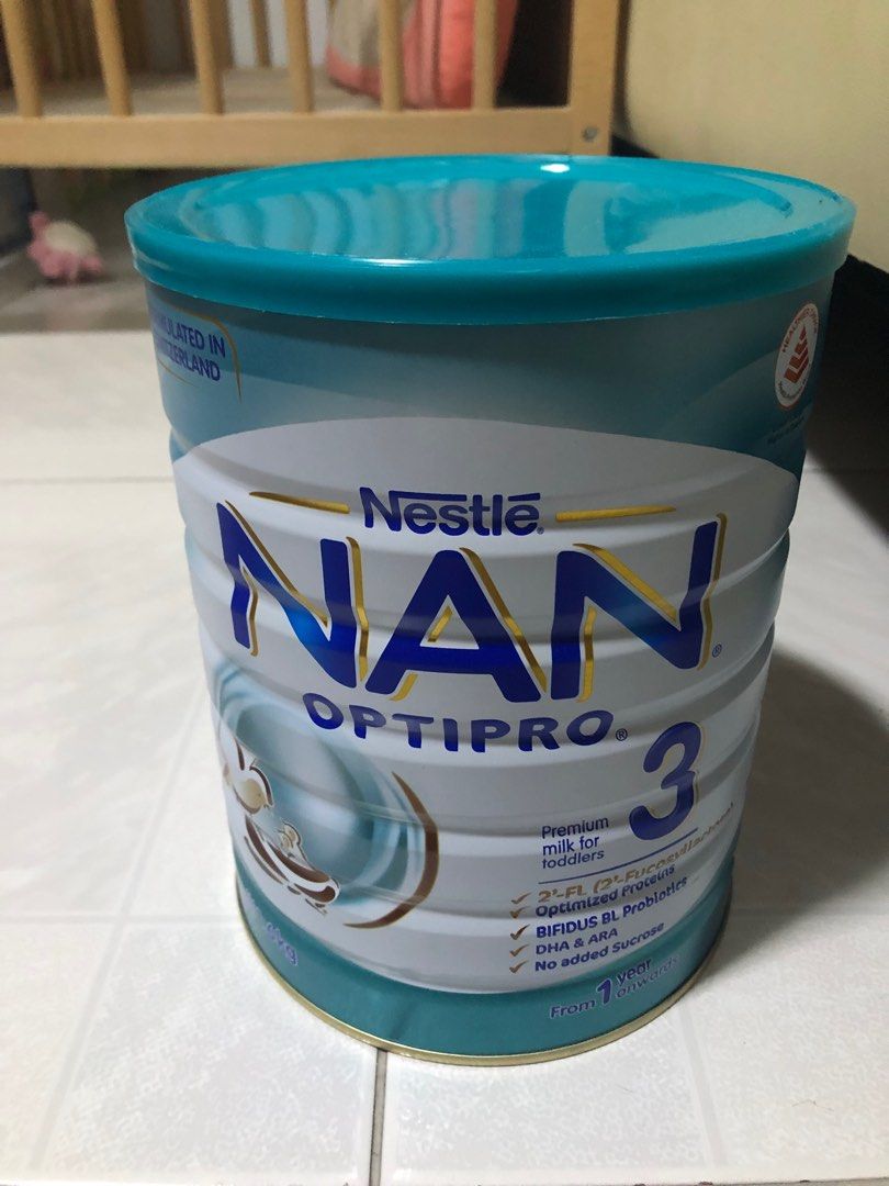 Nan Optipro 3 Formula Milk (1.6kg), Babies & Kids, Nursing & Feeding ...