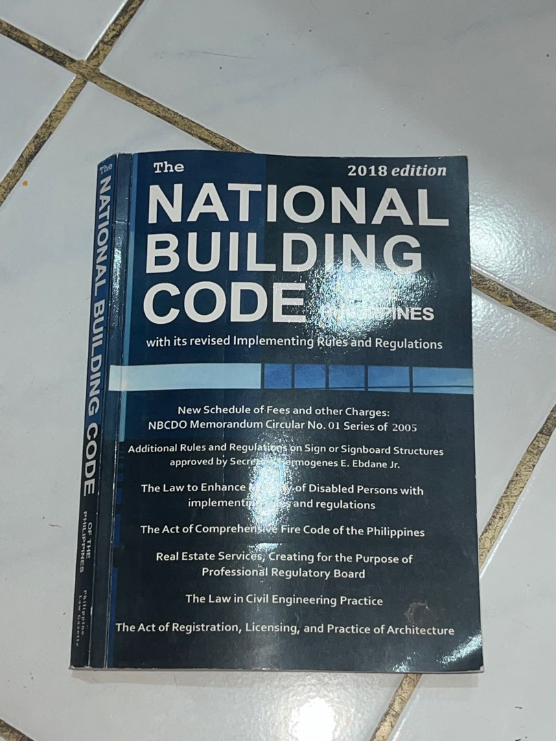 Nbcp Book National Building Code Of The Philippines Hobbies And Toys