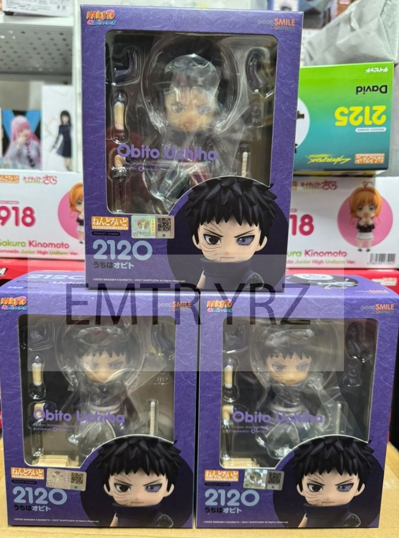 Nendoroid 2120 Naruto Shippuden Obito Uchiha, Hobbies & Toys, Toys ...