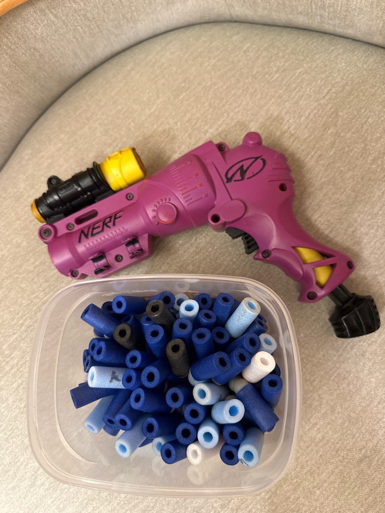 Nerf Airjet Power Gun, Hobbies & Toys, Toys & Games on Carousell