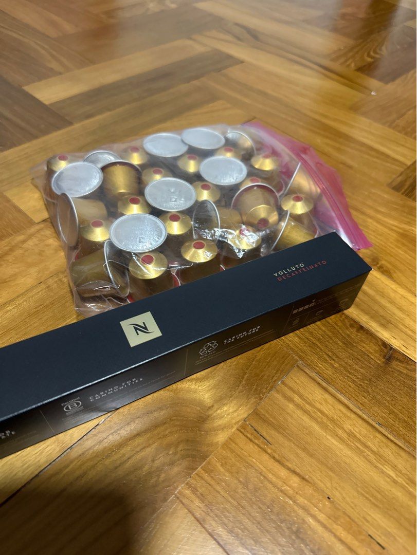 Nespresso Capsules decaffeinated, Food & Drinks, Packaged & Instant Food on Carousell
