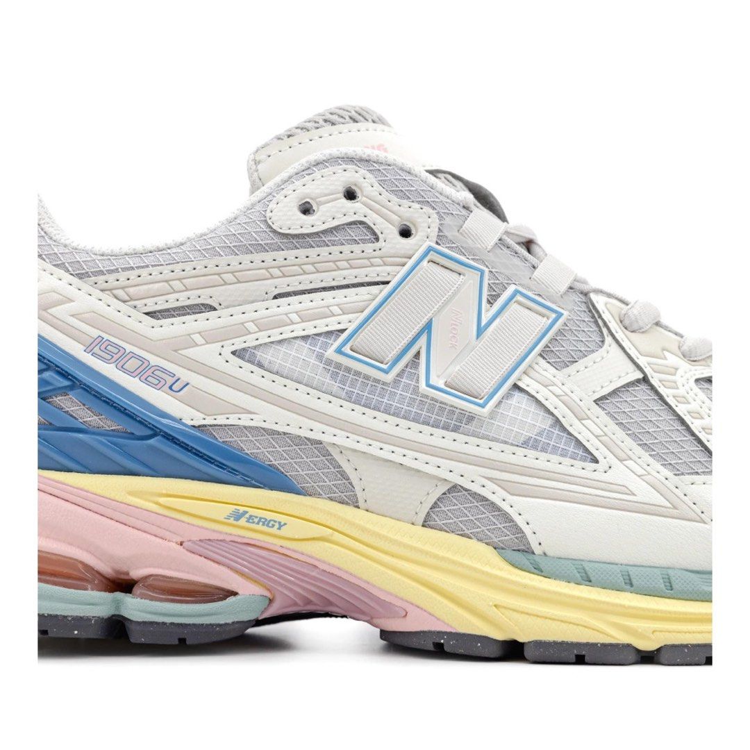 New Balance 1906U 'Angora / Blue Laguna / Orb Pink', Men's Fashion ...