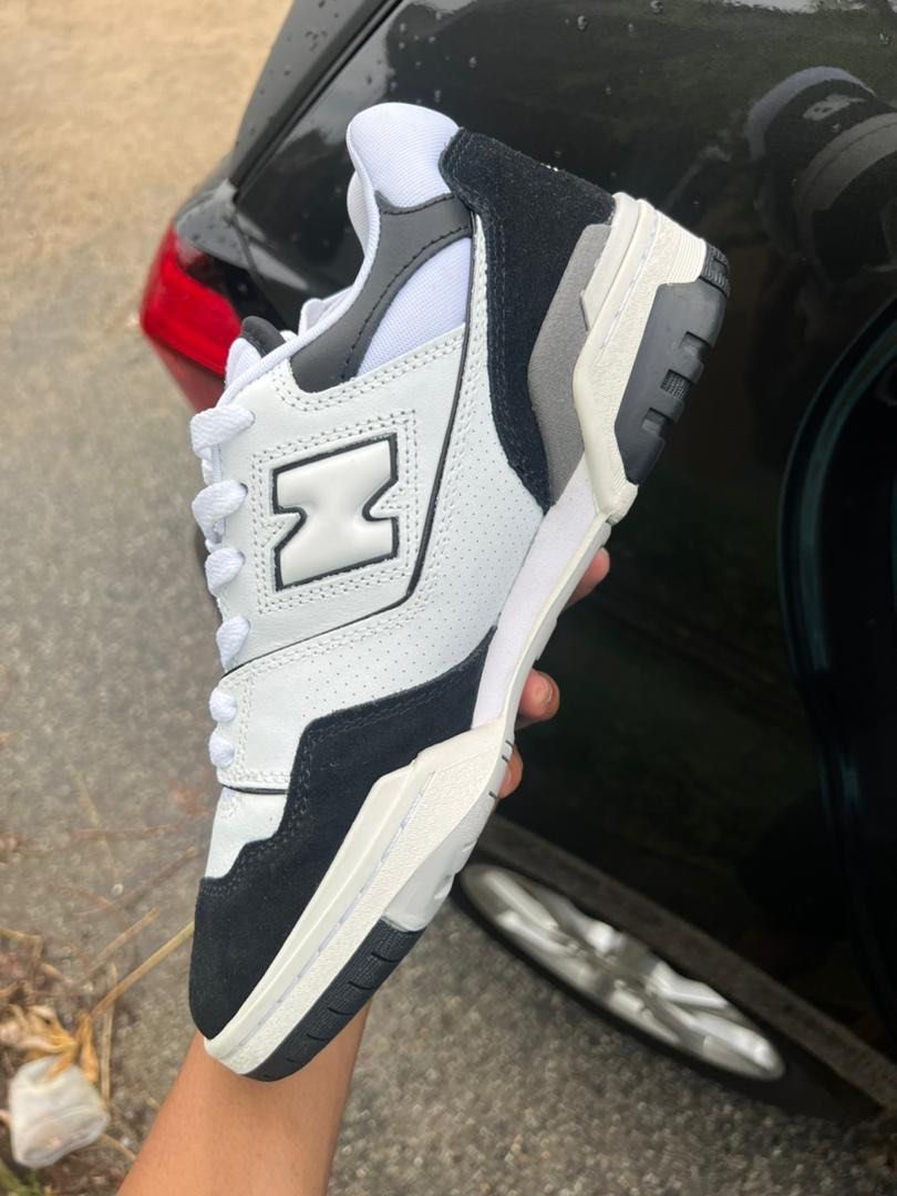 New Balance 550 Panda White Black, Men's Fashion, Footwear, Sneakers on ...