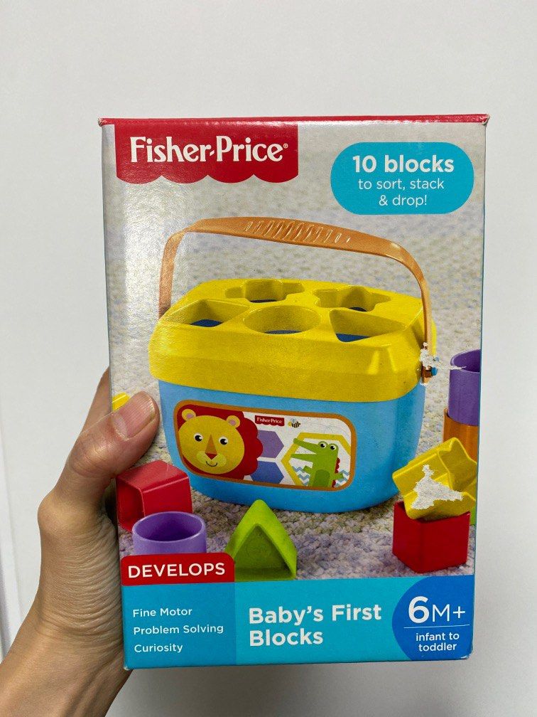 *New* Fisher Price First Blocks, Babies & Kids, Infant Playtime on ...
