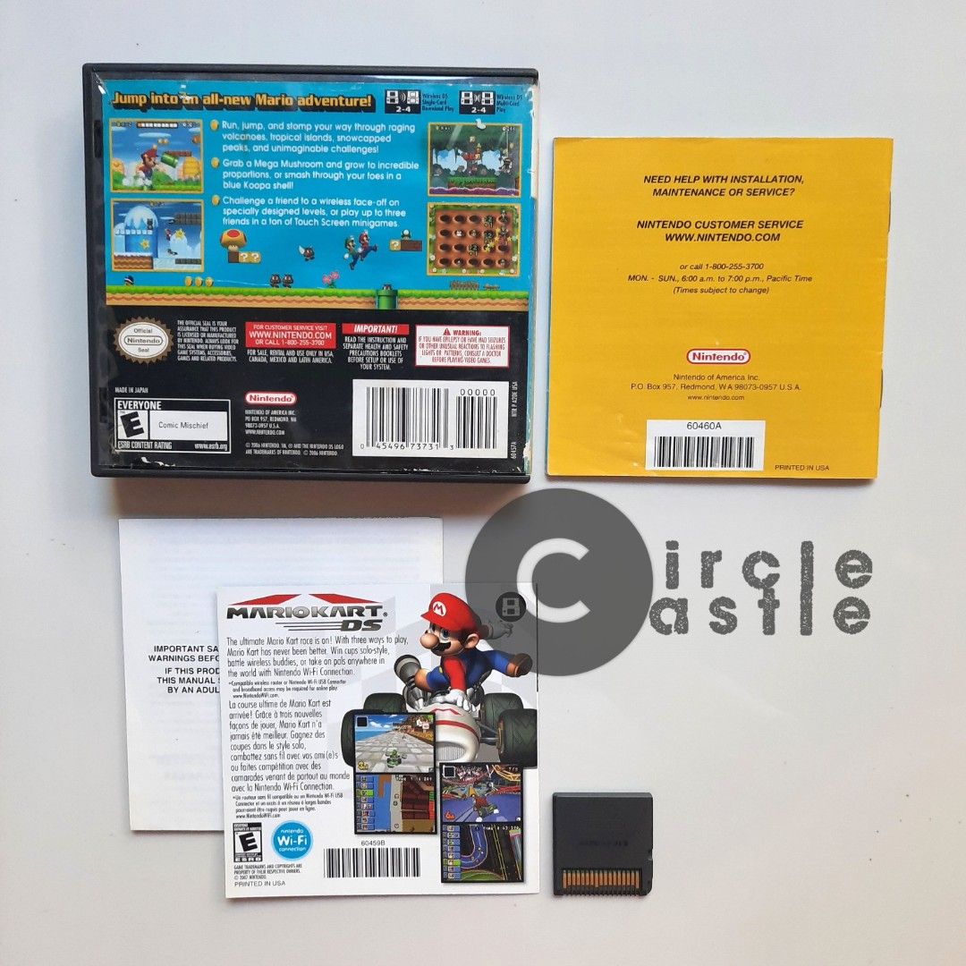 New Super Mario Bros. for Nintendo DS Nintendo 2DS Nintendo 3DS, Video ...