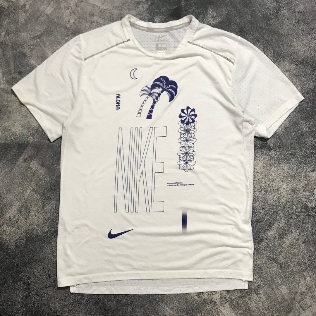 Kaos jersey Nike running worldwide marathon sport drifit - adidas puma ...