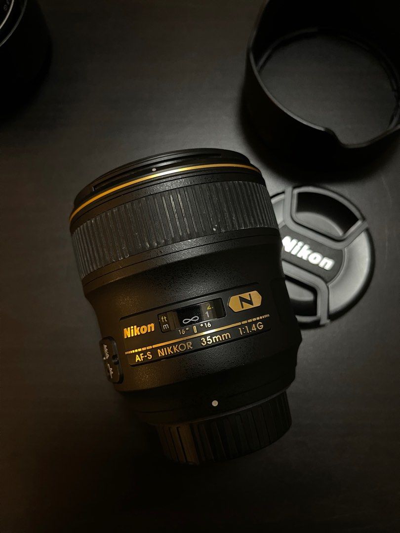 Nikon AF-S 35mm f1.4G, Photography, Lens & Kits on Carousell
