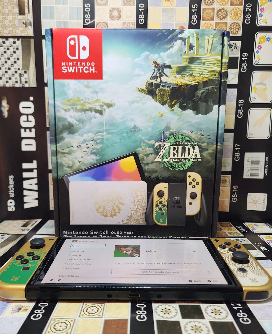 NINTENDO SWITCH LEGEND OF ZELDA EDITION, Video Gaming, Video Game ...