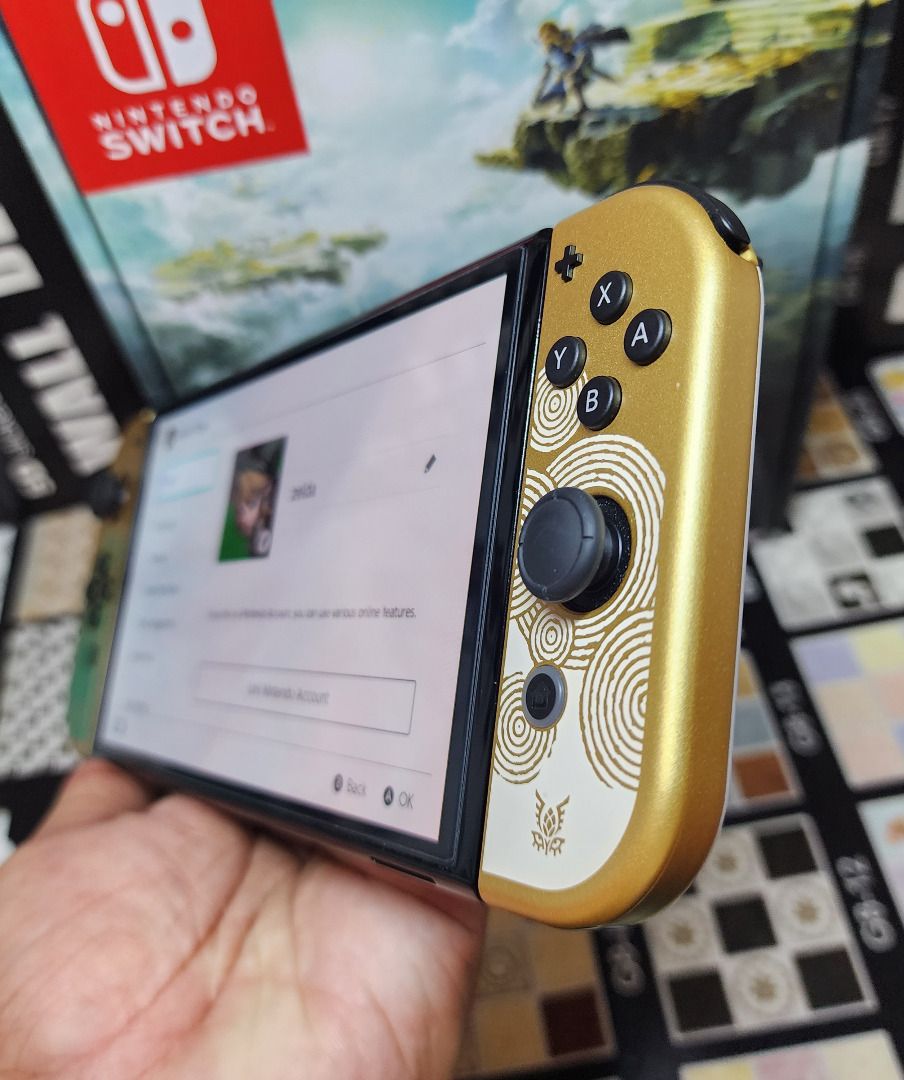 NINTENDO SWITCH LEGEND OF ZELDA EDITION, Video Gaming, Video Game ...