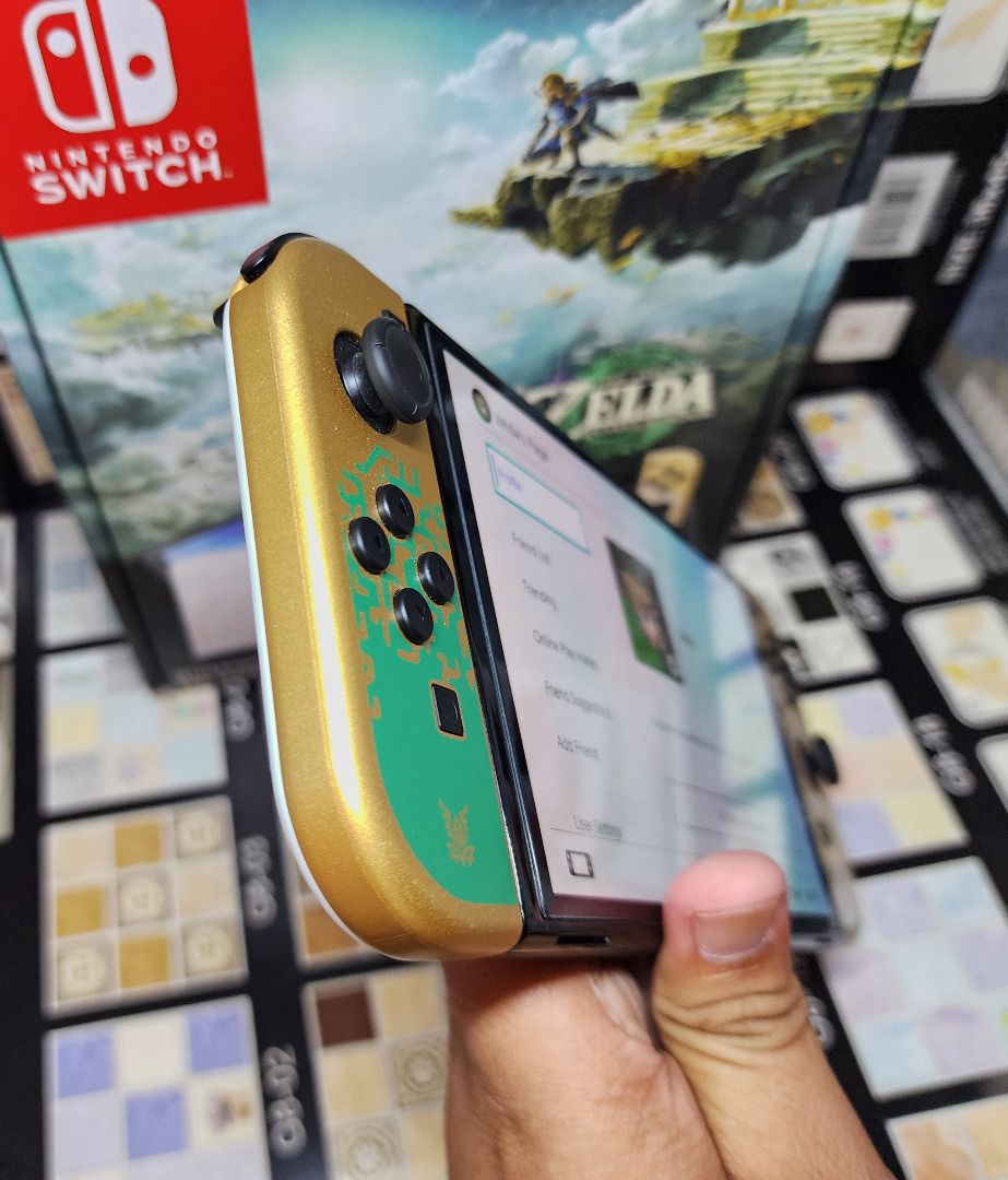 NINTENDO SWITCH LEGEND OF ZELDA EDITION, Video Gaming, Video Game ...