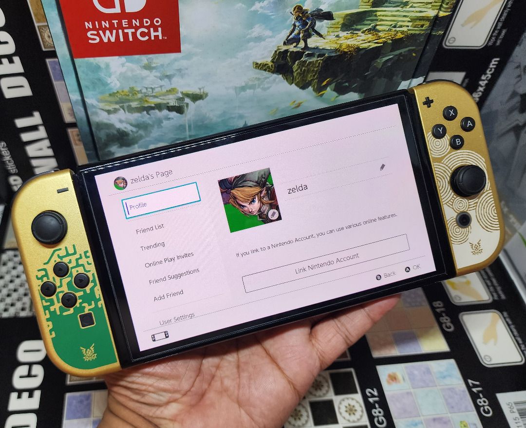 NINTENDO SWITCH LEGEND OF ZELDA EDITION, Video Gaming, Video Game ...