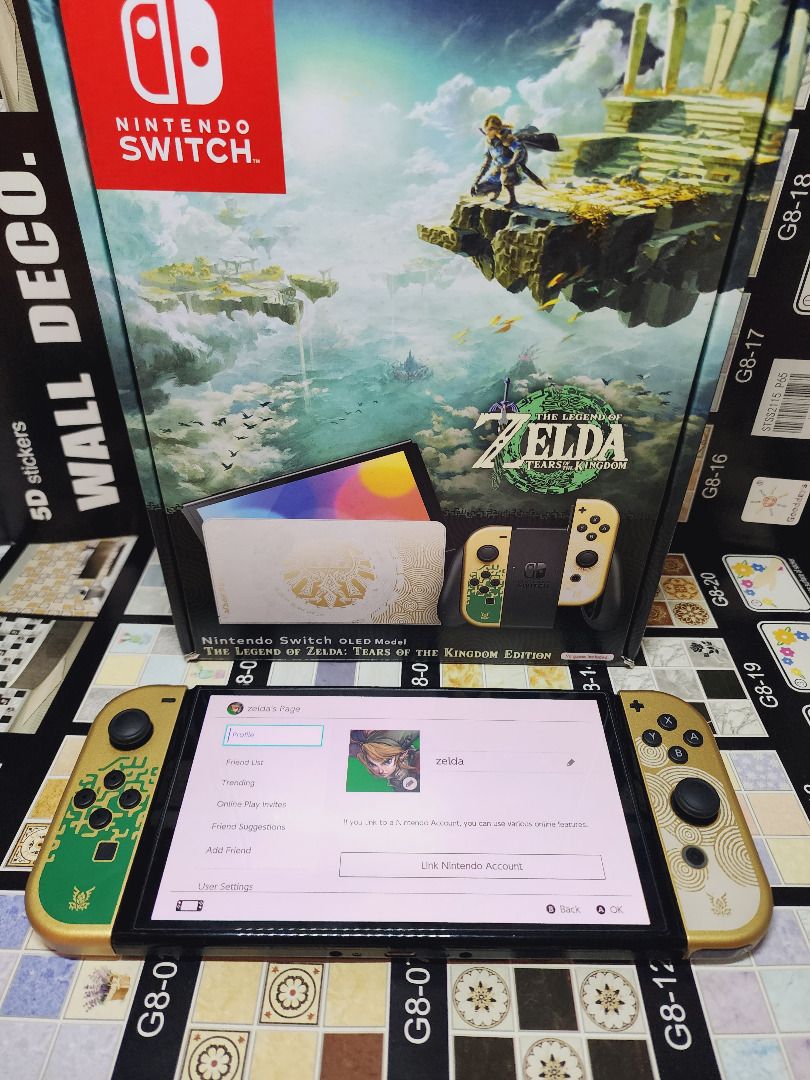 NINTENDO SWITCH LEGEND OF ZELDA EDITION, Video Gaming, Video Game ...